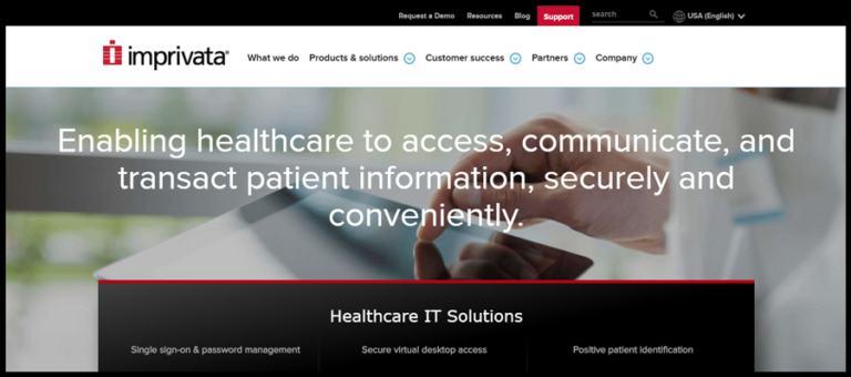Imprivata is a single sign-on solution made just for hospitals and ...
